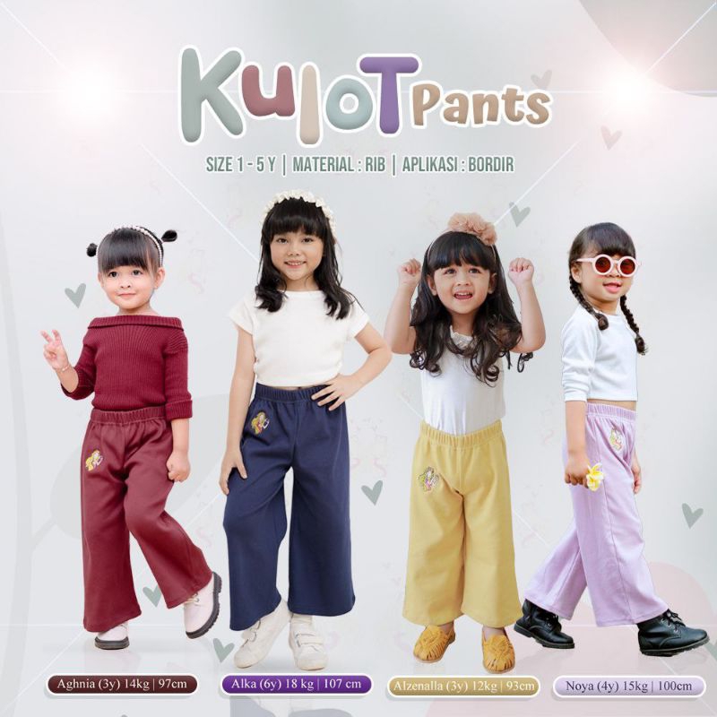 Jual KULOT PANTS ( 1-6th) | Shopee Indonesia