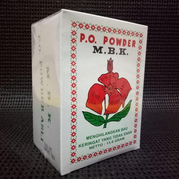 Jual Bedak MBK Box Putih Biasa isi 12 Sachet / Deodorant / Penghilang ...