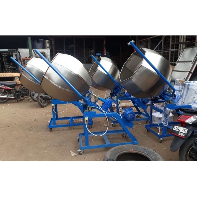 Jual MESIN PENGADUK/PENCAMPUR BUMBU KERING MAKANAN RINGAN MESIN MOLEN ...