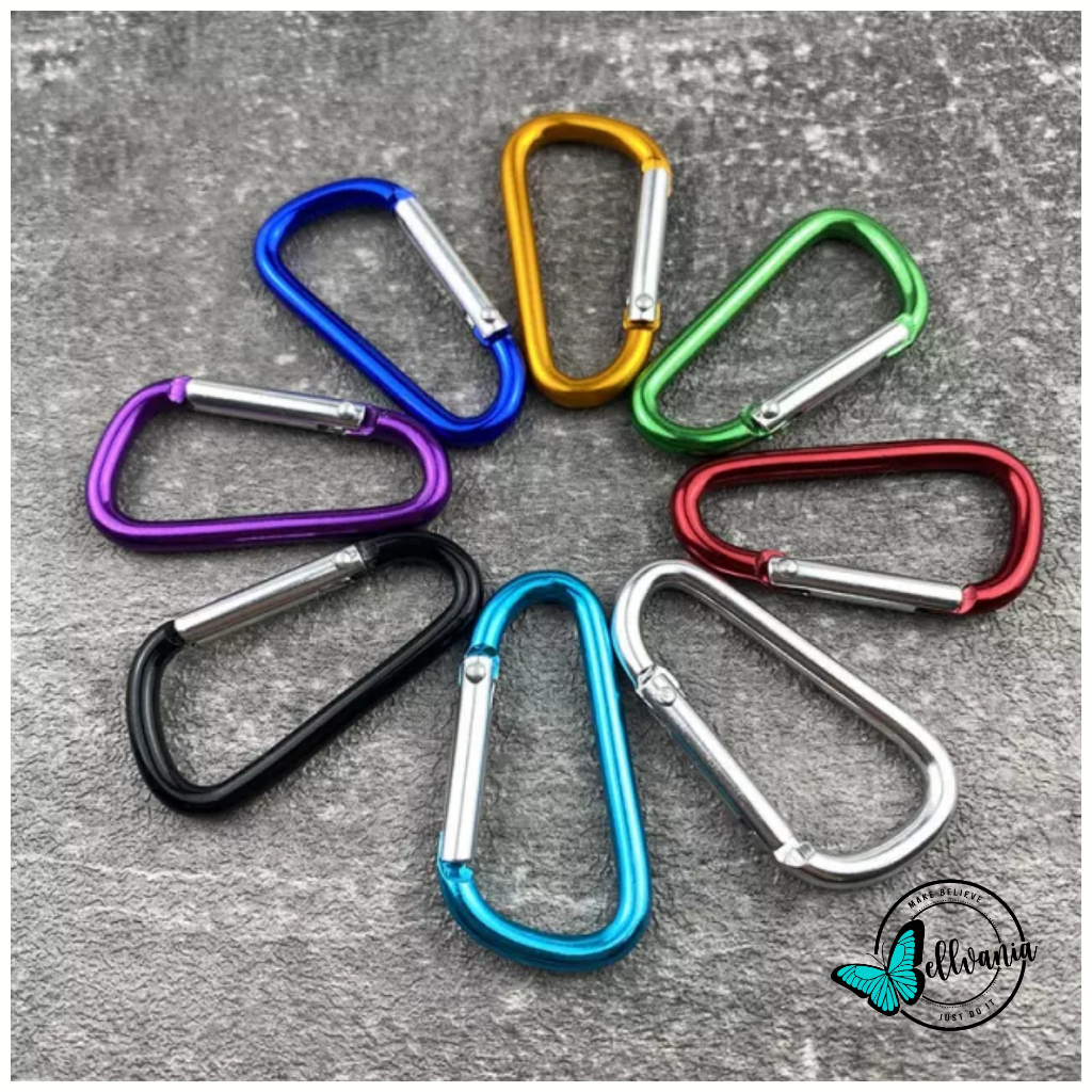 Jual Carabiner D polos / Karabiner Gantungan Kunci Keychain | Shopee ...