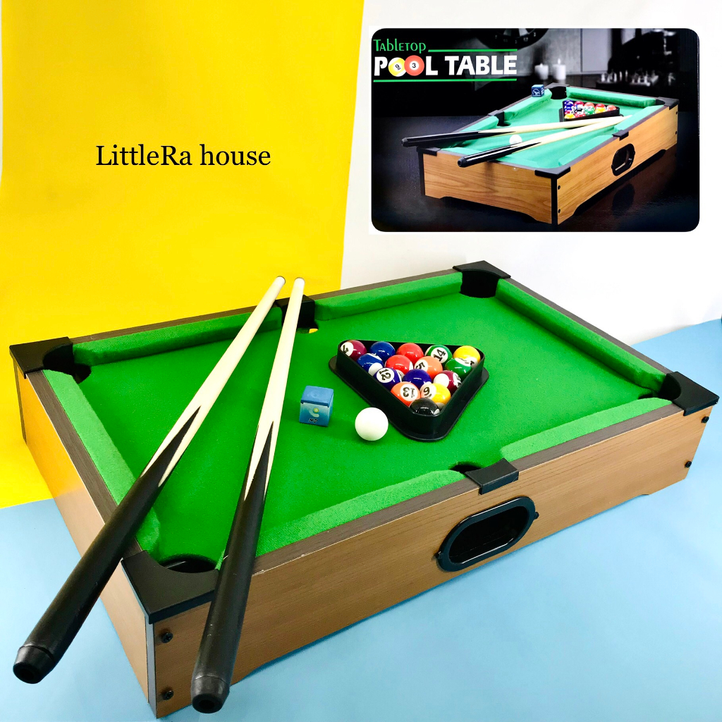 Jual Littlera: Billiard Mini Bahan Kayu | Meja Billiard Kecil | Poll ...