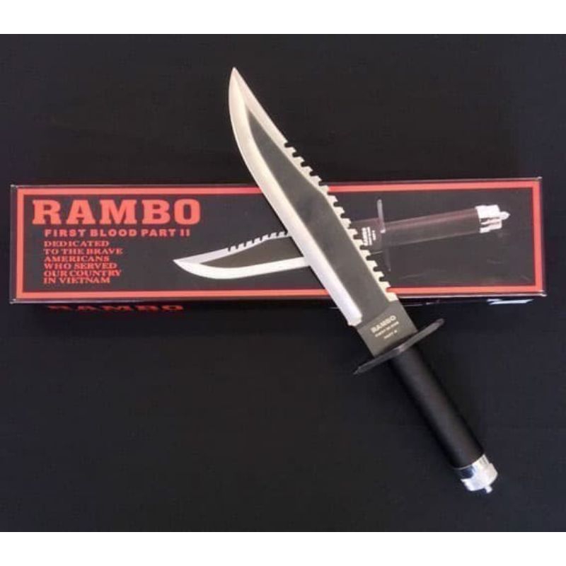 Jual pisau camping Rambo Part II | Shopee Indonesia