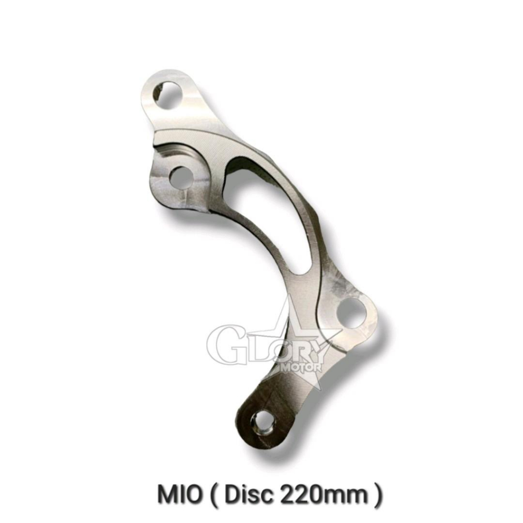 Jual Breket Kaliper 2p & 4p Mu-FAC [ ready untuk disc 200-220-260 ] Mio m3 / MIO j / XEON GT125 ...