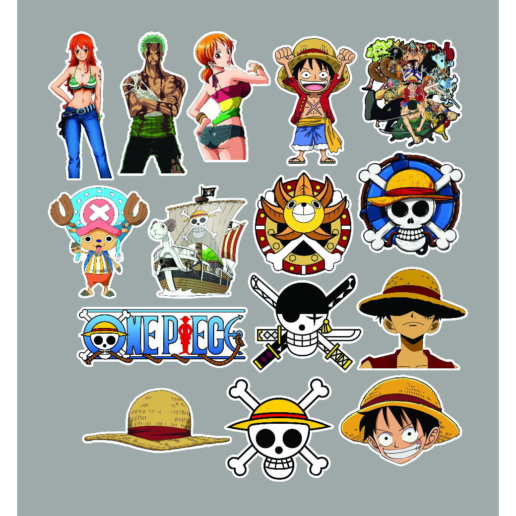 Jual Sticker one Piece | One Piece | Sticker Anime | Kartun | Shopee ...