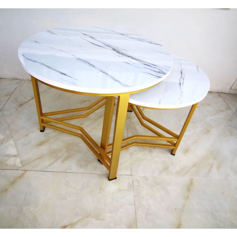 Jual Meja tamu minimalis | Meja set isi 2 | meja besi | meja tamu ...