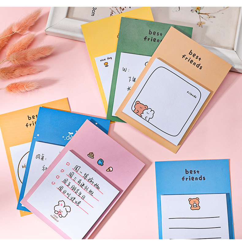 Jual batamall - Sticky Notes Best Friends Lucu 30 Lembar #ST064 / Memo ...