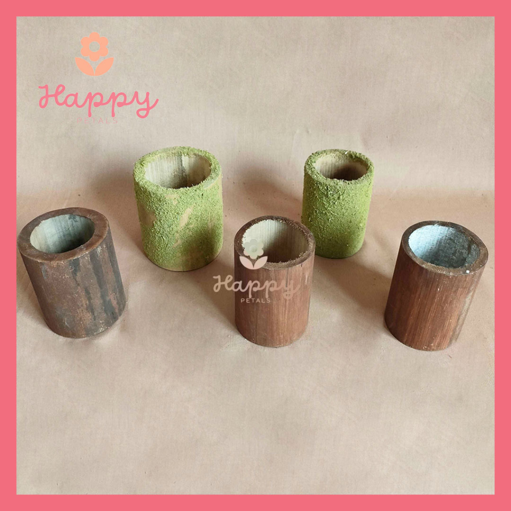 Jual Vas Bamboo Pot Bunga Artificial Flower Dekorasi Hias Meja Kantor ...