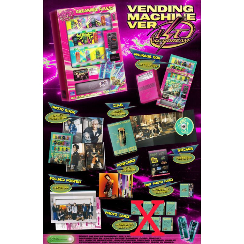 Jual Album Nct Dream ISTJ Vending Machine Ver | Shopee Indonesia
