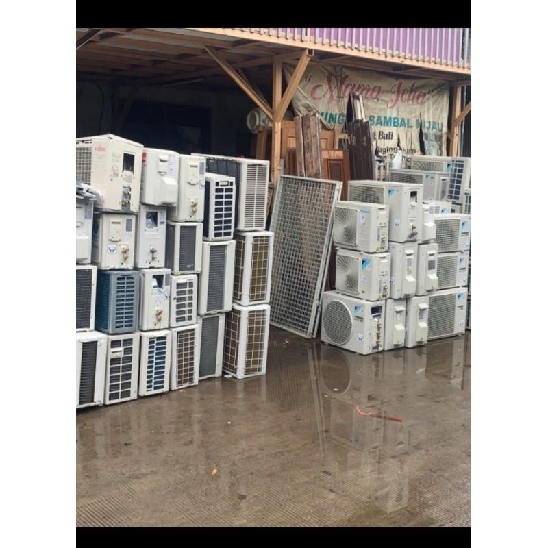 Jual outdoor AC 1/2pk & 3/4pk R22 R32 dan R410a segala merk | Shopee ...