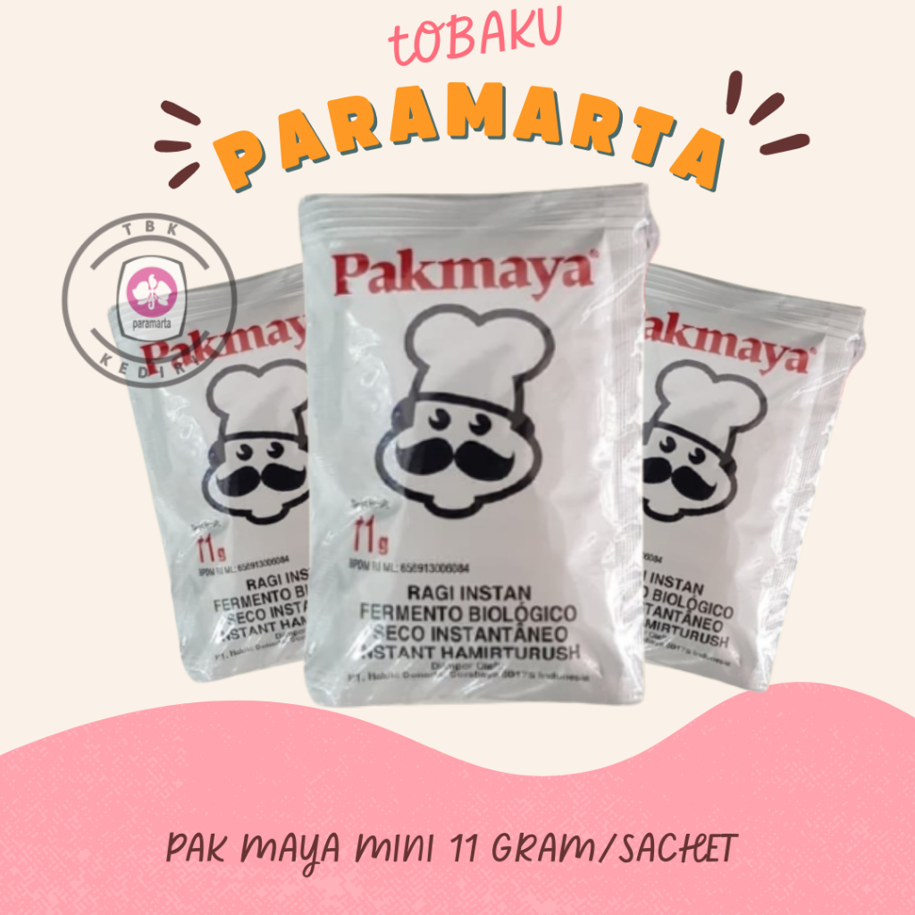 Jual PAK MAYA RAGI INSTAN MINI SACHET 11 GRAM ISI 4 PCS | Shopee Indonesia