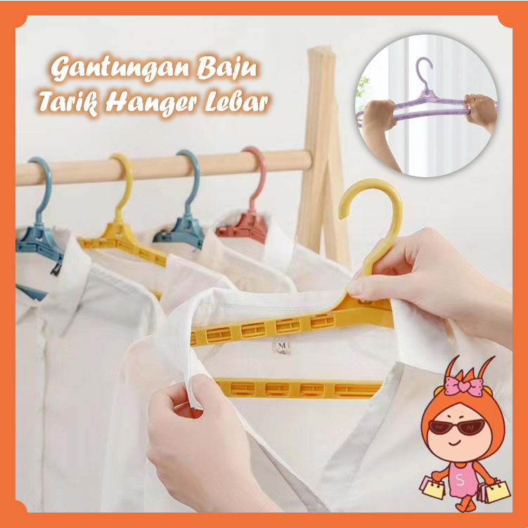 Jual Reseller Welcome - H6006 Gantungan Baju 1pcs / Gantungan Pakaian ...