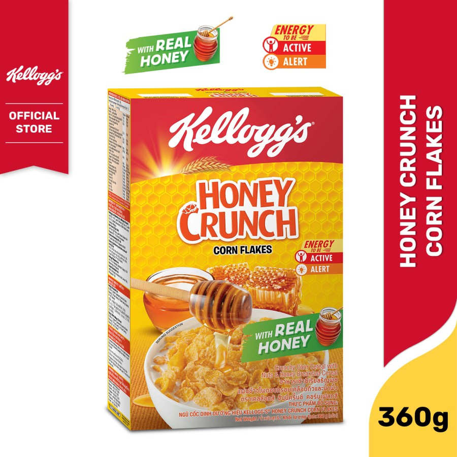 Jual Kellogs Cereal Froot loops | Corn Flakes | Honey Crunch | Coco ...