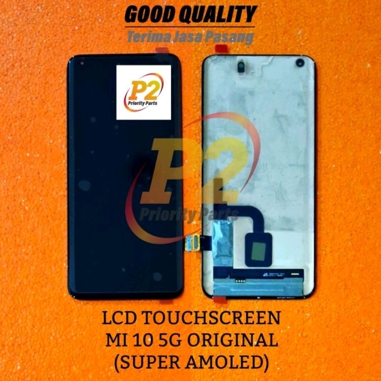 Jual LCD TOUCHSCREEN MI 10 5G/MI 10 PRO 5G ORIGINAL (SUPER AMOLED ...