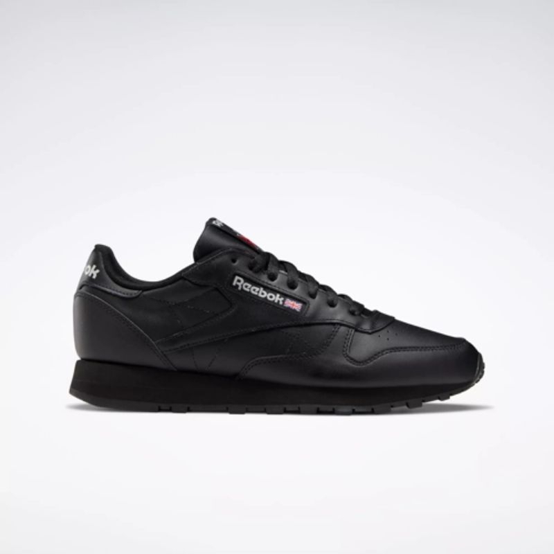 Jual Sepatu Reebok Classic Leather All Black 25,5Cm | Shopee Indonesia