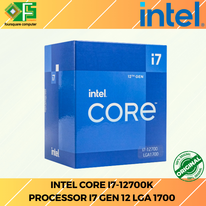 Jual Processor Intel Core i7 12700K Up to 5.00 Ghz Box Resmi | Shopee Indonesia