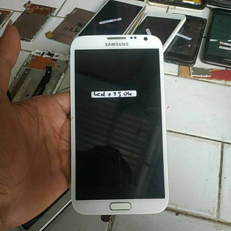 Jual LCD SENTUH NORMAL OKE BEKAS SAMSUNG GALAXY NOTE 2 N7100 | Shopee Indonesia