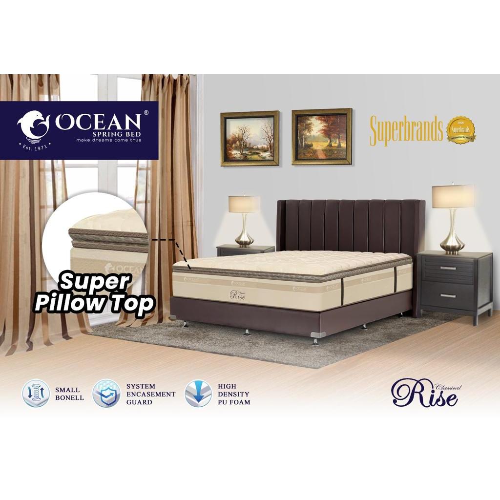 Jual Springbed Ocean Rise 6kaki (Soft/Empuk) | Shopee Indonesia