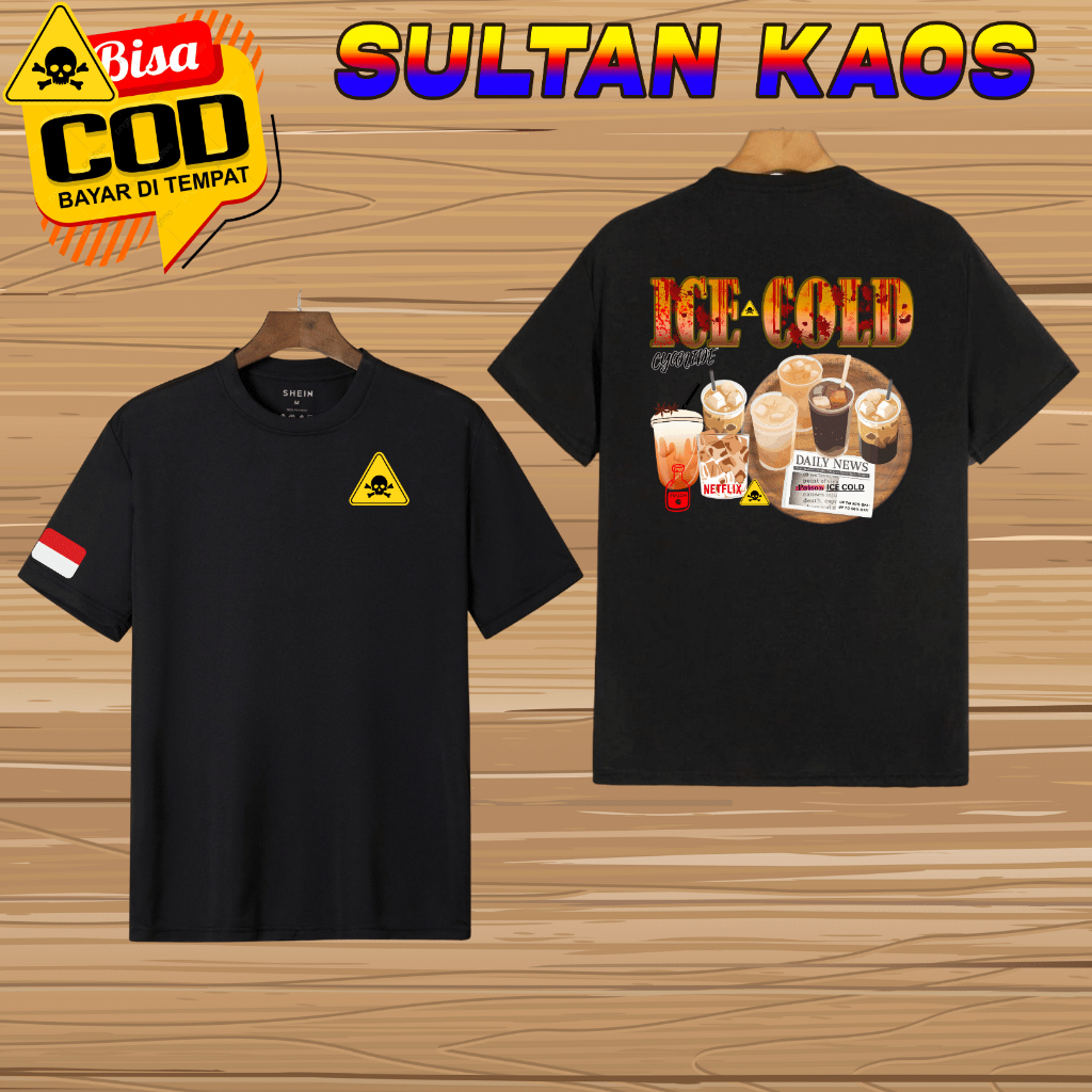 Jual -Ice Cold Sultankaos89 Baju Kopi Sianida/ Baju Ice Cold Netflix ...