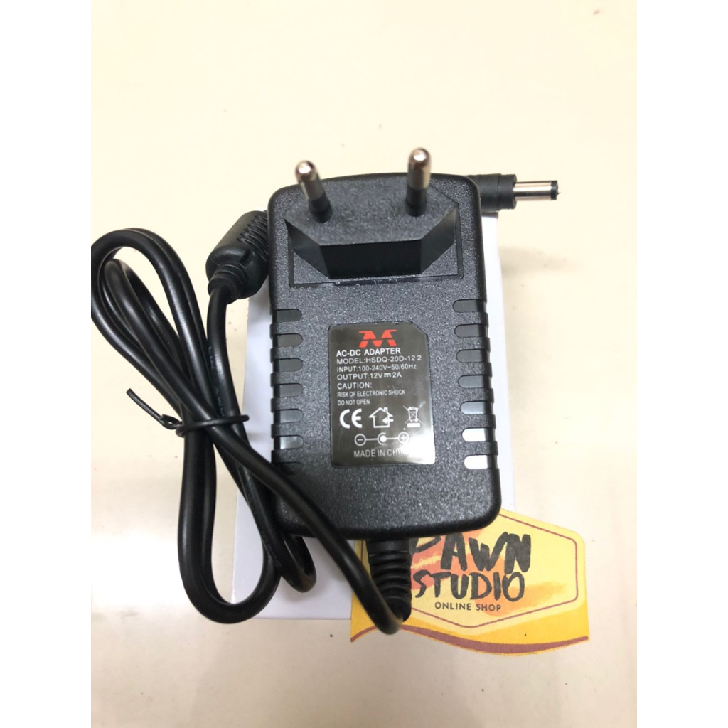 Jual Adaptor 12v 2a ORIGINAL Murni / Adaptor CCTV DVR 12v 2a merk ...