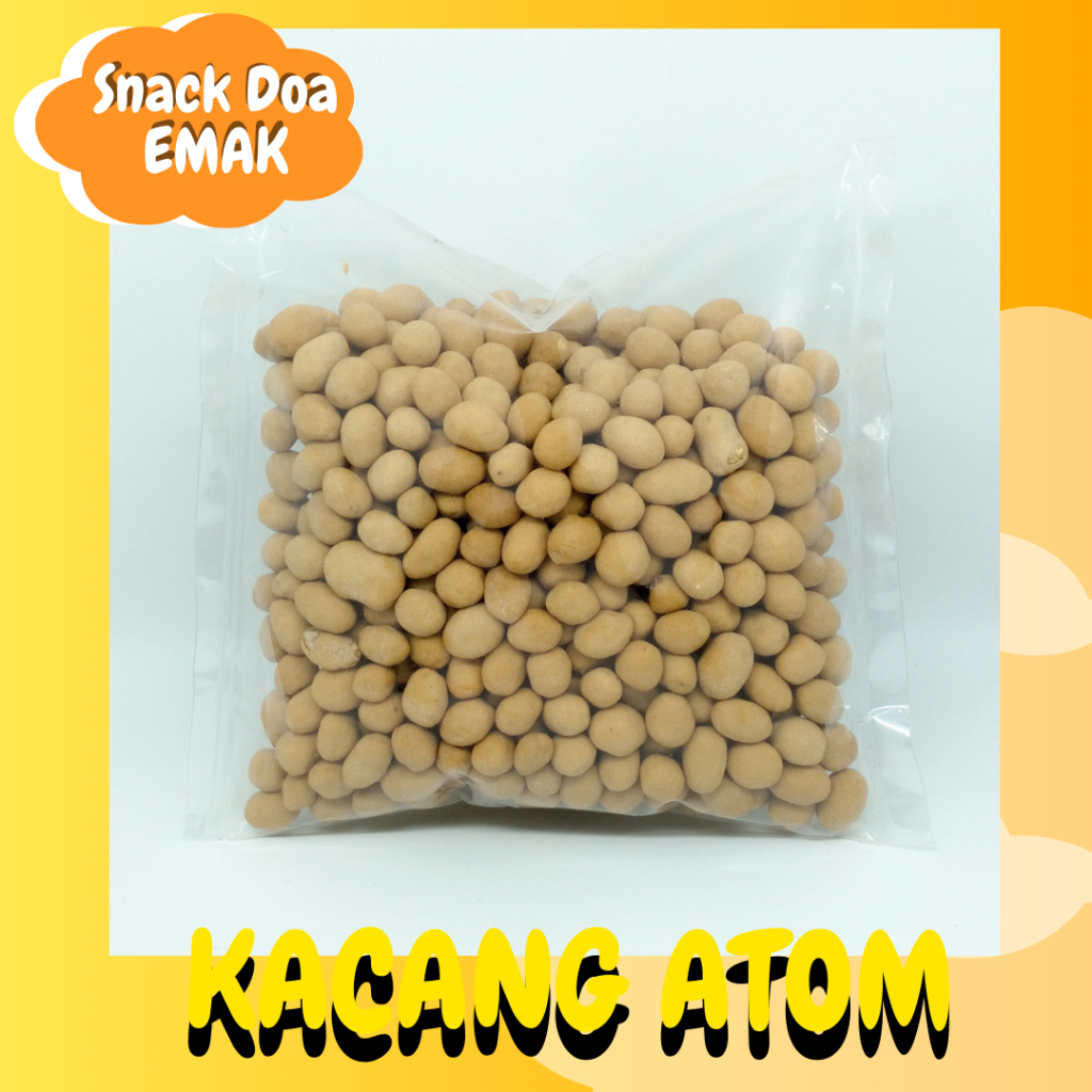 Jual KACANG ATOM/250gram (SNACK DOA EMAK) | Shopee Indonesia