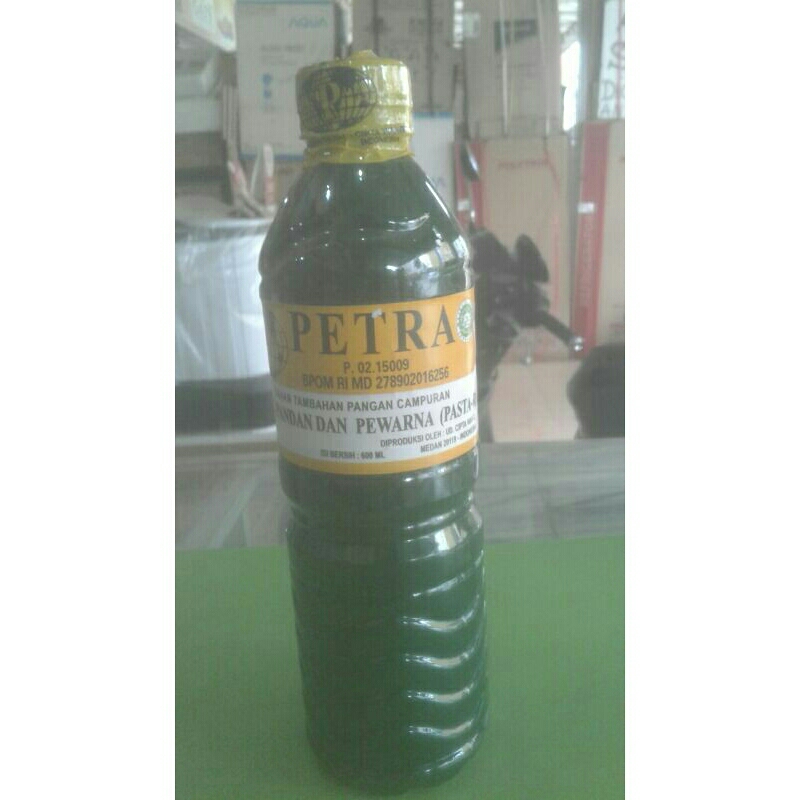 Jual Petra Perisa Pandan dan pewarna Isi 600ml | Shopee Indonesia