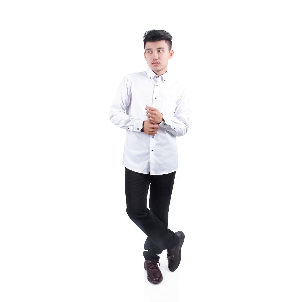 Jual AARON GALE SB3035 LSSF KEMEJA FORMAL | Shopee Indonesia
