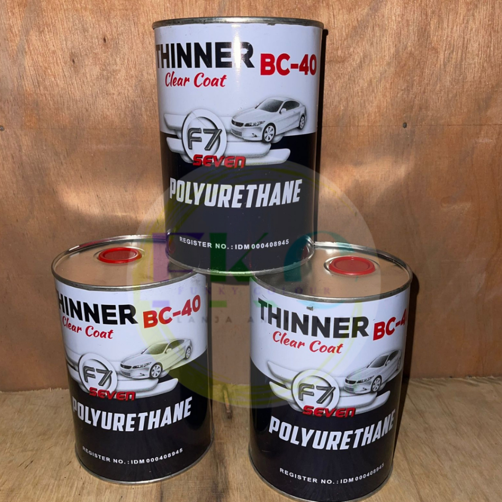 Jual [FCS.MDN] Thinner F7 BC-40 - Pengencer Cat dan Clear/ Pernis - Campuran Cat dan Clear ...