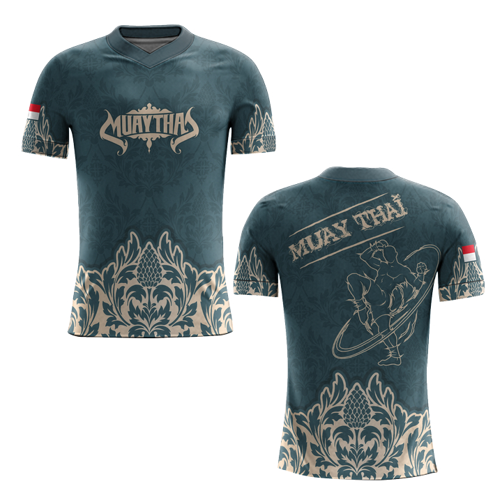 Jual kaos atasan pria baju muaythai Fullprinting 3D terbaru 2024 ...