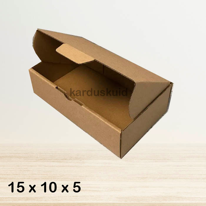 Jual Kardus 15 x 10 x 5 cm die cut tipe E Flute K150 box kotak karton ...