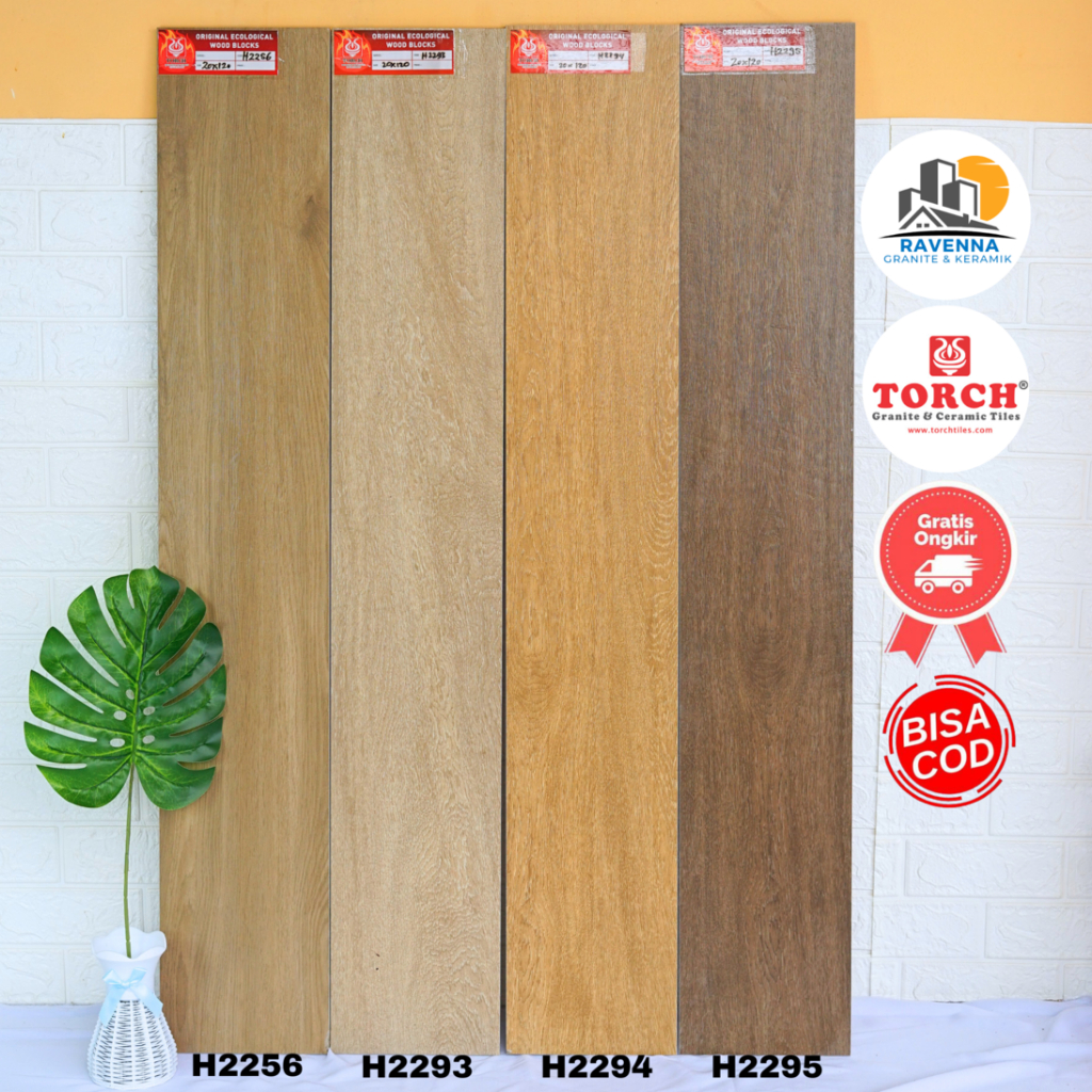 Jual Granit Lantai Motif Kayu Seri H22 20x120 Torch Free Ongkir | Shopee Indonesia