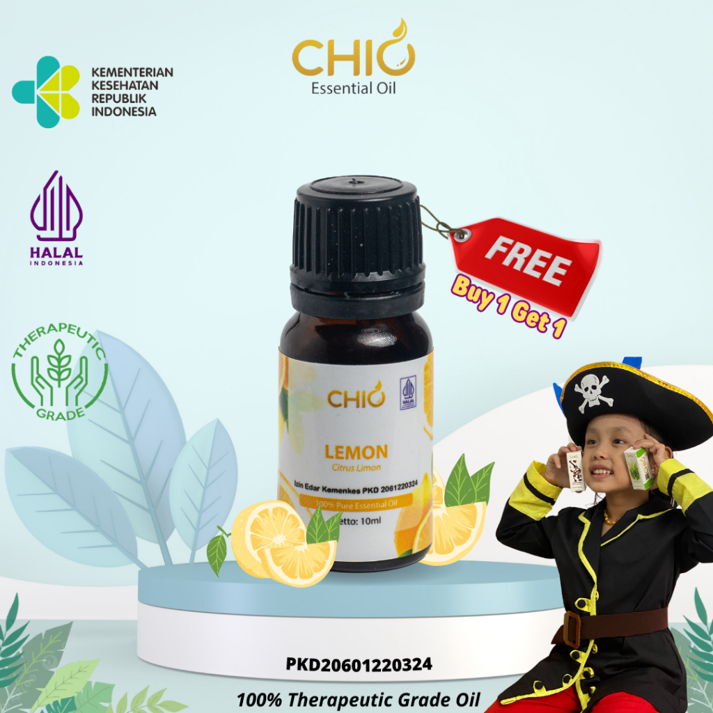 Jual B1G1 Chio Lemon Essential Oil | Shopee Indonesia