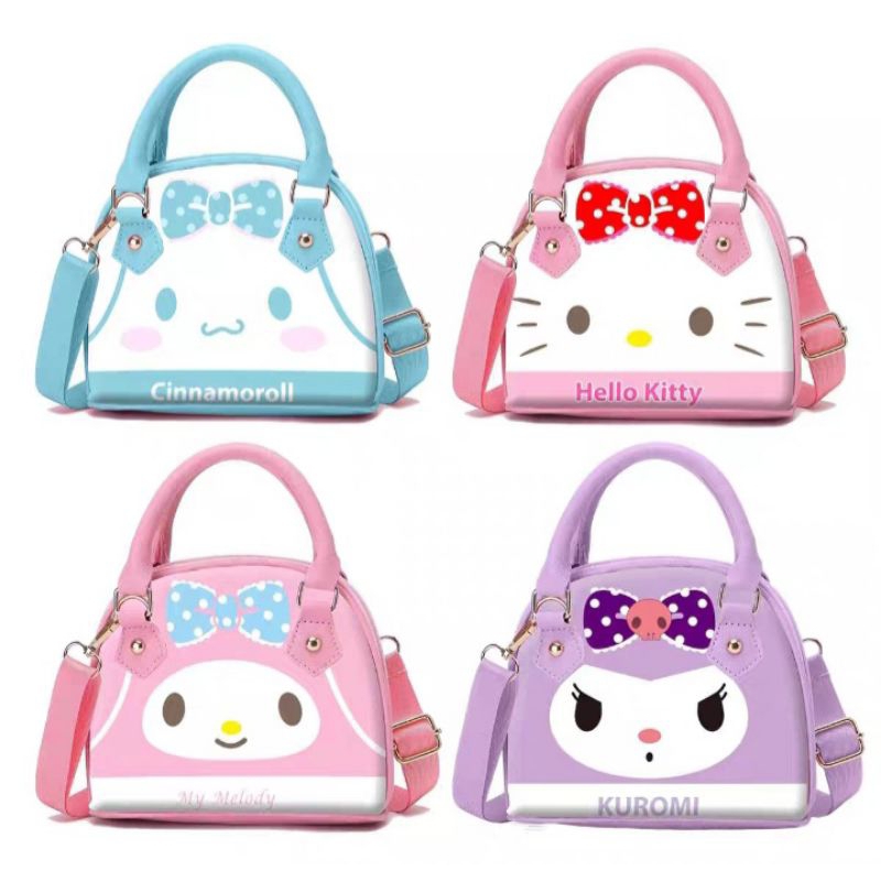 Jual TAS SELEMPANG TENTENG KARAKTER SANRIO / TAS LUCU IMPORT / TAS 2 IN ...