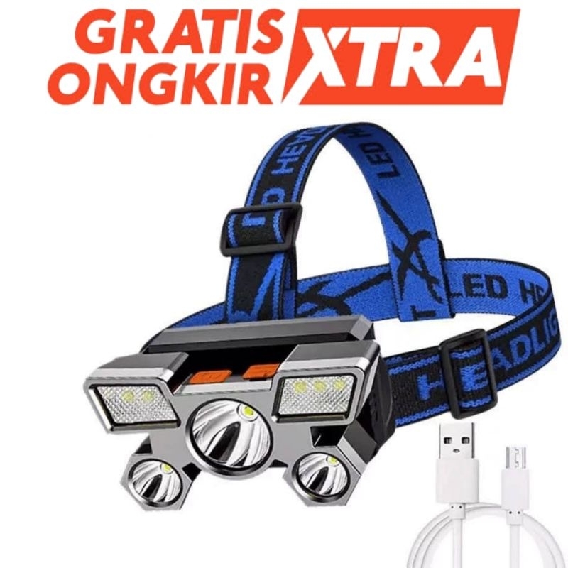 Jual Senter Kepala Outdoor Pendaki LED Import Outdoor Anti Air | Shopee ...