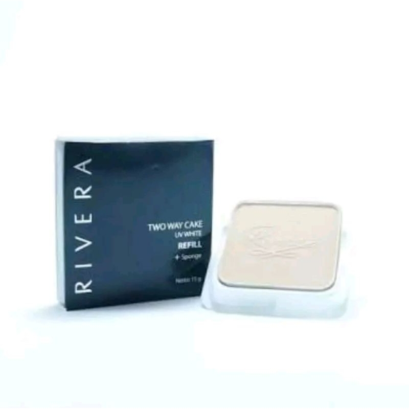 Jual Rivera Blue Refill Two Way Cake | Shopee Indonesia