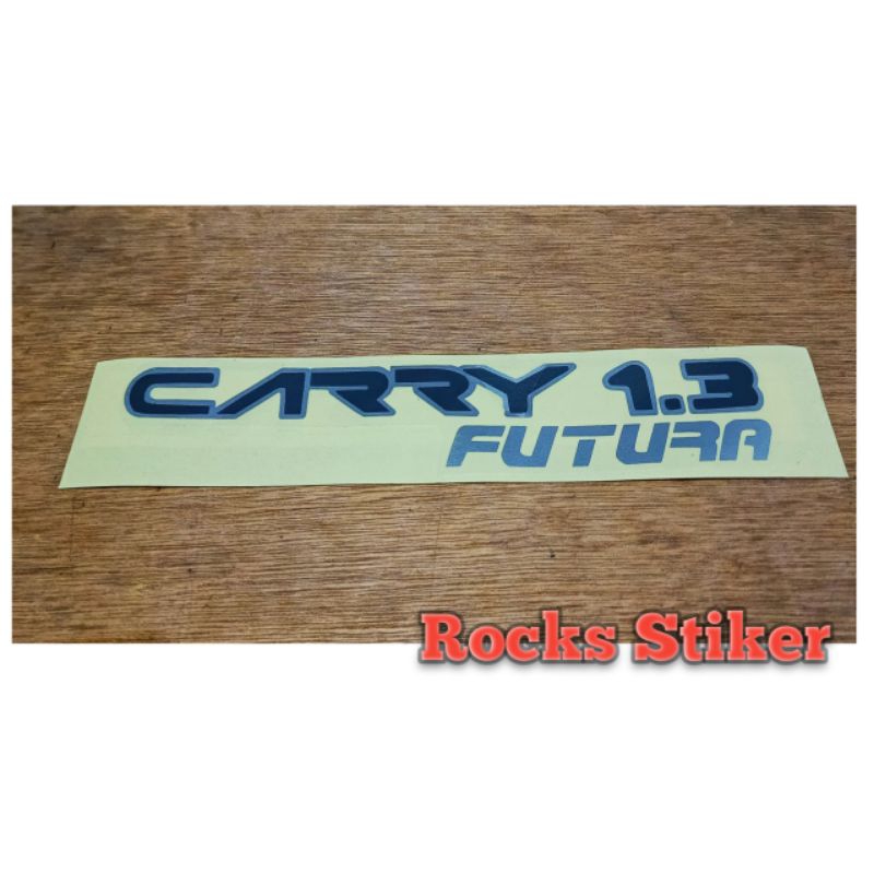 Jual sticker stiker bodi pintu tulisan carry 1.0 1.3futura 1.5 / stiker ...
