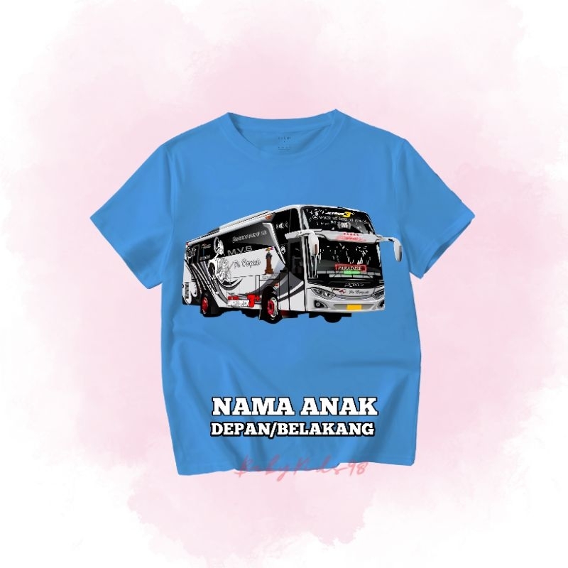 Jual BAJU ANAK KAOS ANAK COSTUME GAMBAR BUS MANIA GAMBAR BUS HARYANTO JET BUS 3 BAHAN PREMIUM ...