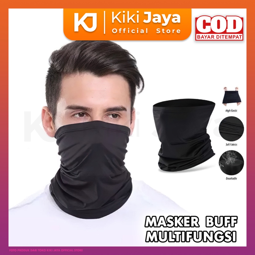 Jual [KIKI Masker Buff Multifungsi - Penutup Mulut Hidung Premium ...