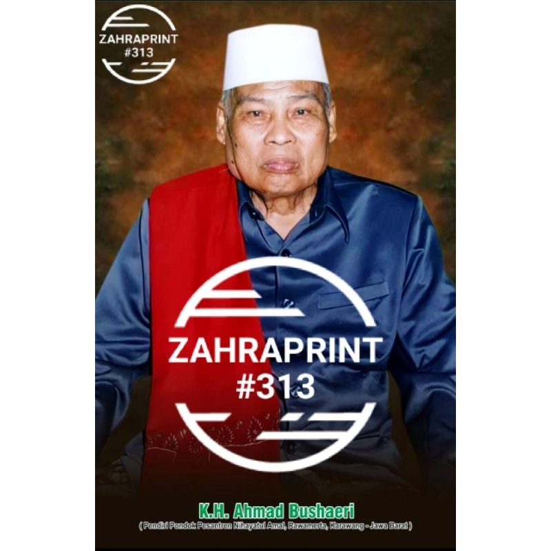 Jual Poster Ajengan Photo Foto KH Soedjai / Saujai | Mama Kudang | KH Ahmad Faqih | KH Yahya ...