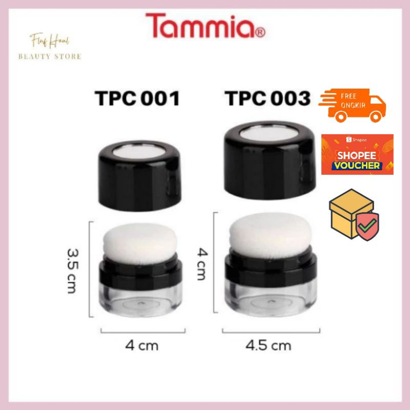 Jual Tammia Loose Powder Tempat Bedak Tabur TPC-001/TPC-003 | Shopee ...