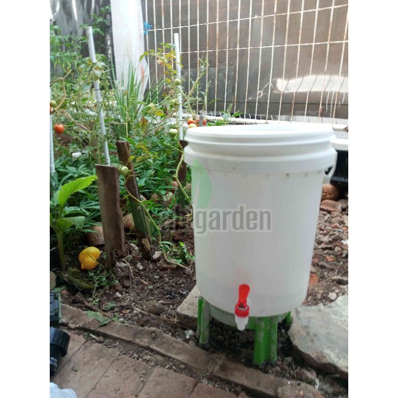 Jual TONG SAMPAH ORGANIK / TONG KOMPOSTER SINGLE EMBER 20 L + AIR LINDI ...