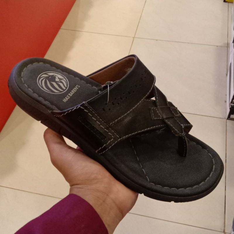 Jual SANDAL MAX BAREN'S ASLI KULIT SAPI MODEL TALI LEBAR JEPIT PRODUK ...