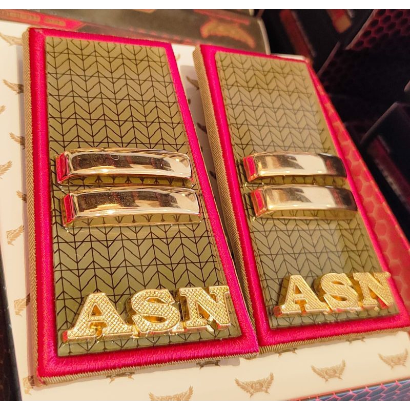 Jual pangkat pdh ASN Sumsel Lis merah gol 3b,3c,3d,4a,4b Exclusive bac ...