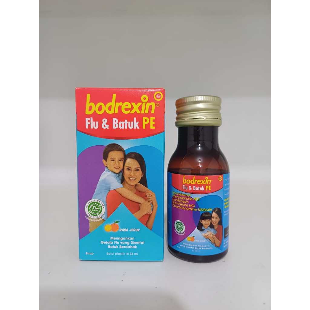 Jual Bodrexin obat demam, Flu & batuk PE rasa Jeruk (56ml) | Shopee ...