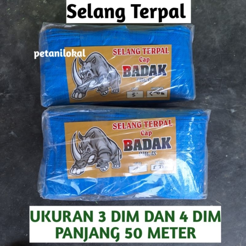 Jual Selang Terpal Ukuran 3 dim dan 4 dim Panjang 50 meter/Selang ...