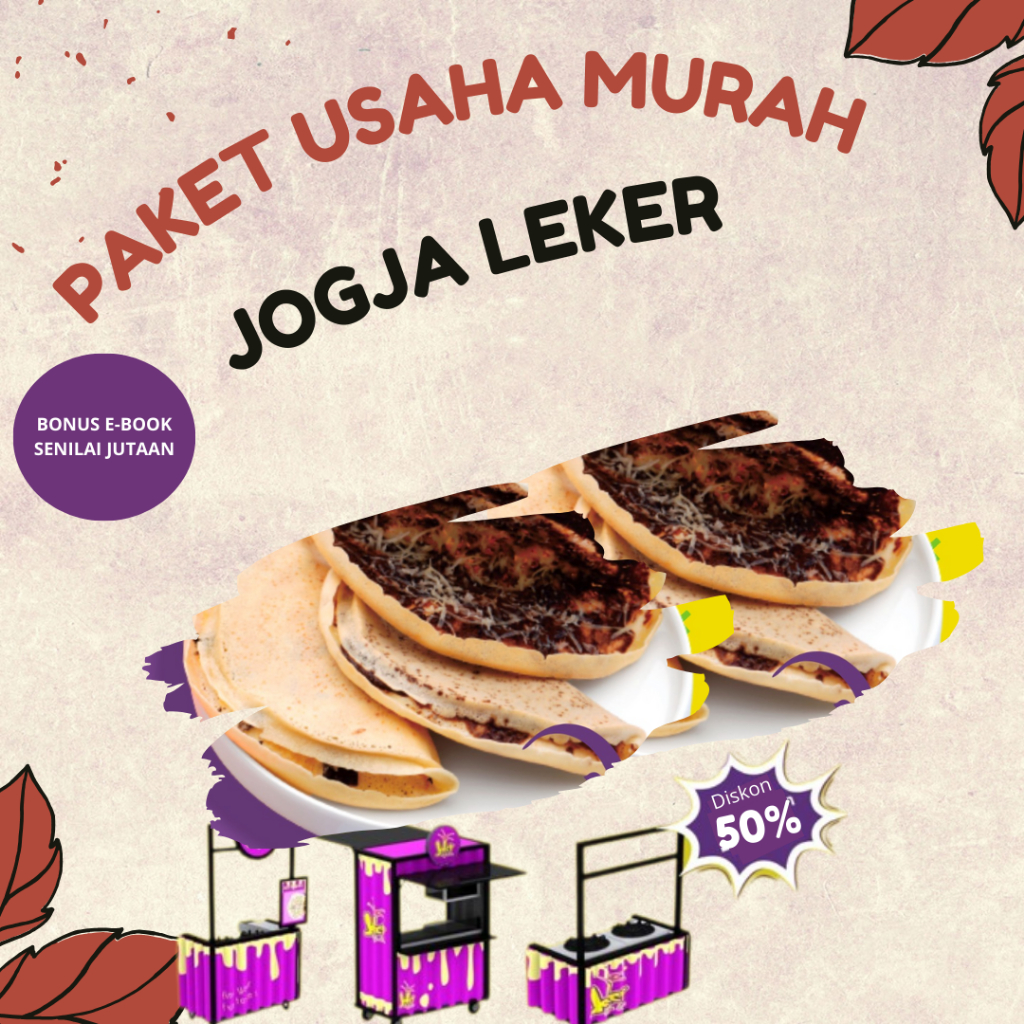 Jual Paket Usaha Makanan FRANCHISE LENGKAP Viral JOGJA LEKER Termurah ...