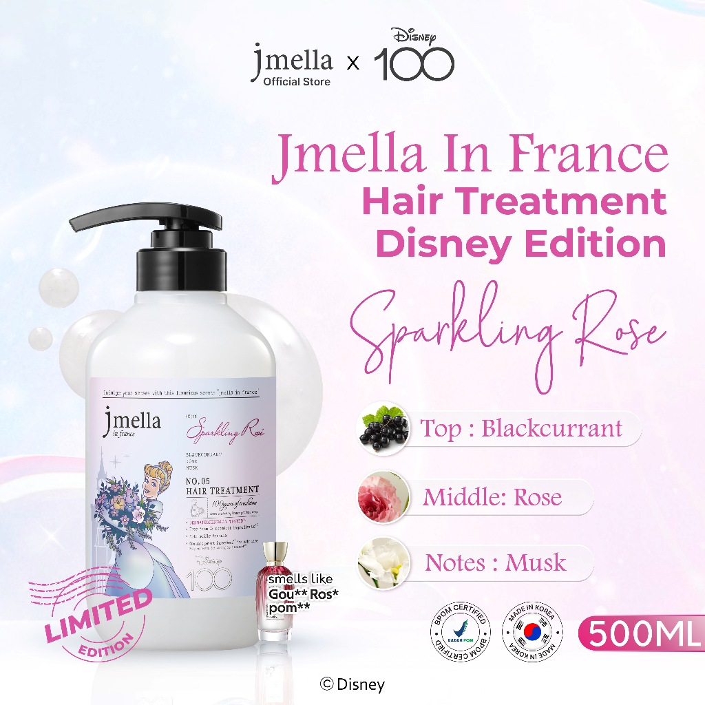 Jual JMELLA In France Sparkling Rosé No. 05 Hair Treatment | Shopee ...