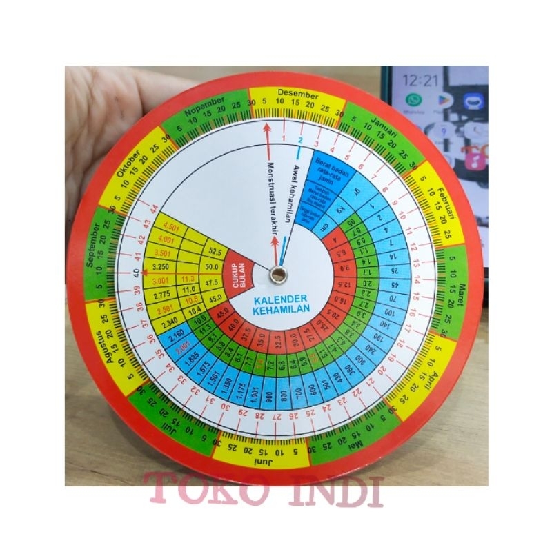 Jual Kalender Kehamilan/Kalender Hamil | Shopee Indonesia