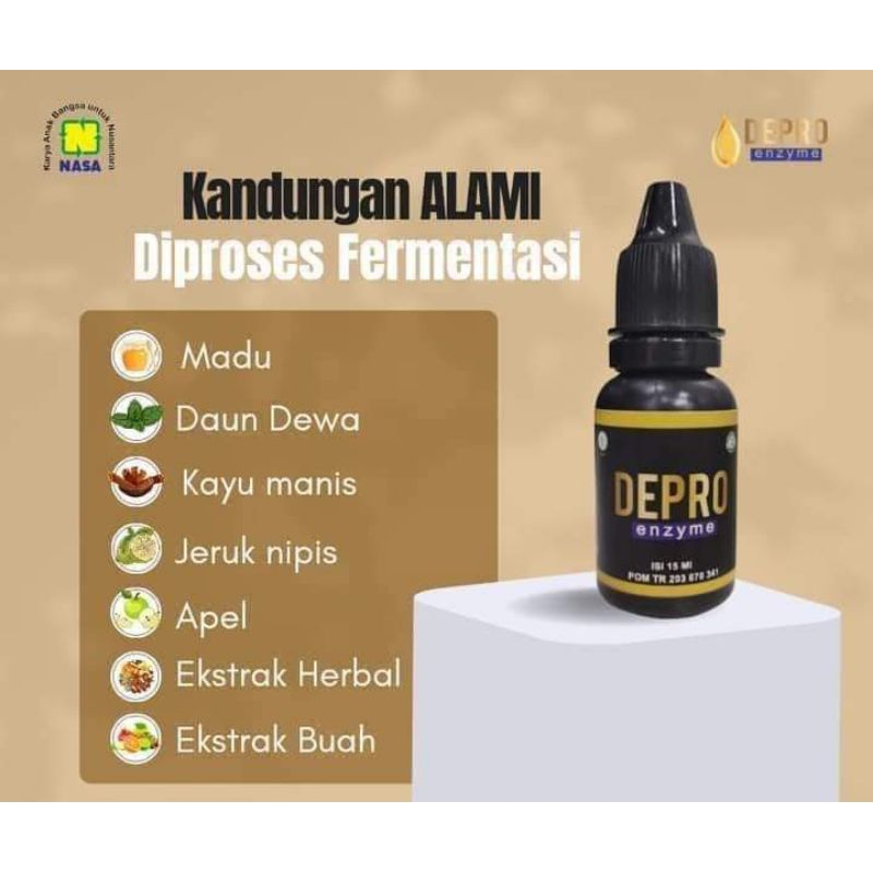 Jual depro enzyme/enzim/depro enzim nasa | Shopee Indonesia