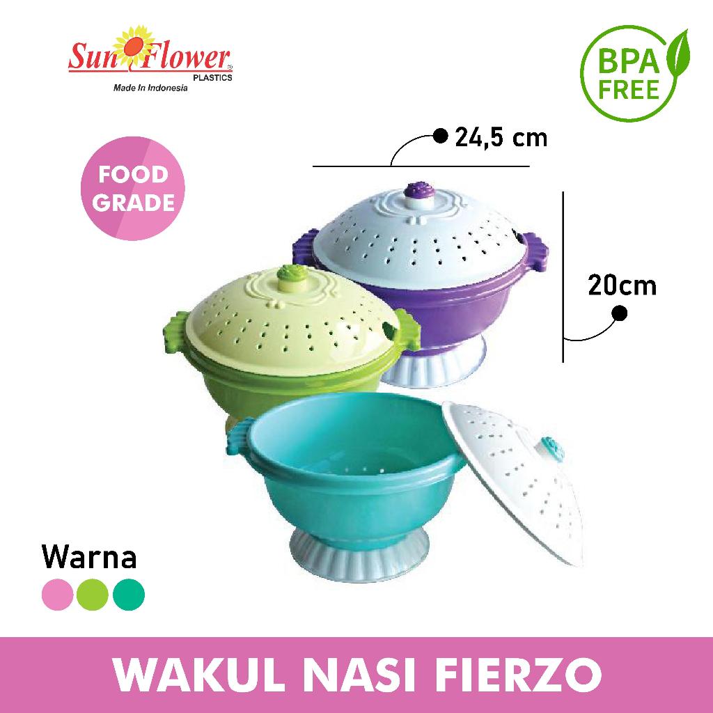 Jual Wakul Nasi / Bakul Nasi / Tempat Nasi Plastik / Wakul Nasi Fierzo ...