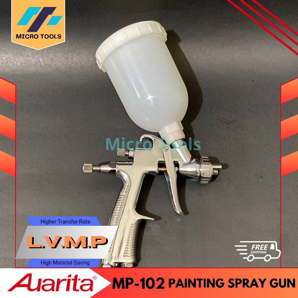 Jual Spray Gun AUARITA MP102 LVMP ORIGINAL - Environmental Spray Gun MP ...